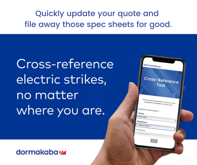 dormakaba RCI Electric Strikes Cross Reference Tool – Chartrand Associates